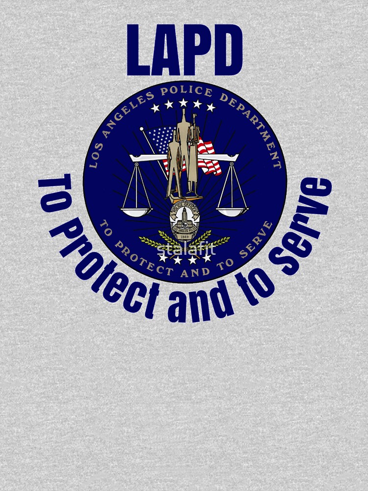 "Lapd - los angeles police department california" T-shirt for Sale by ...