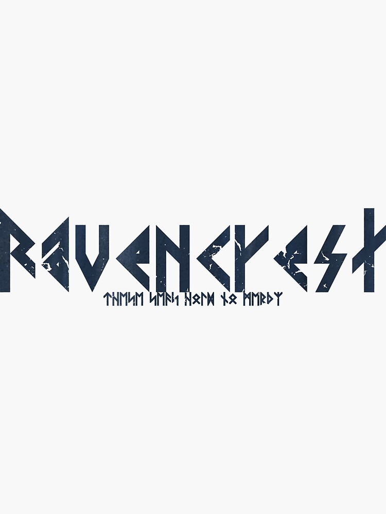 "Ravencrest Logo" Sticker by EthanSMcClain | Redbubble