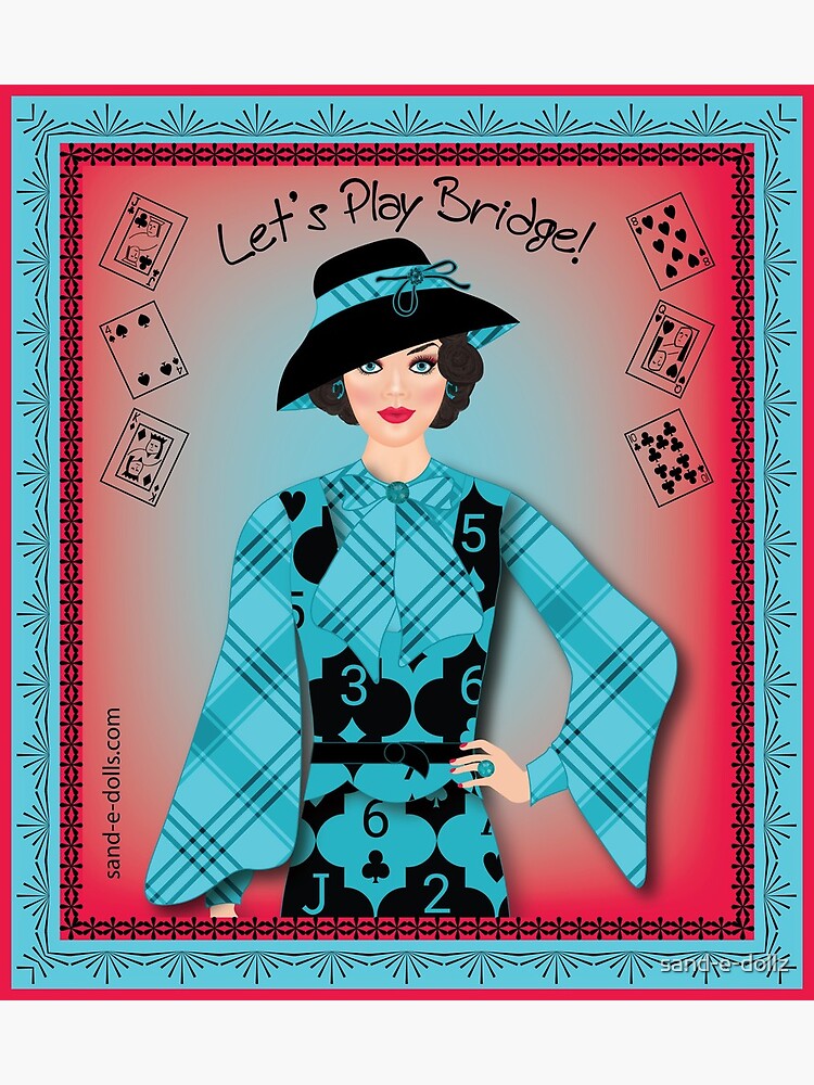 "Let's Play Bridge" Photographic Print for Sale by sand-e-dollz | Redbubble