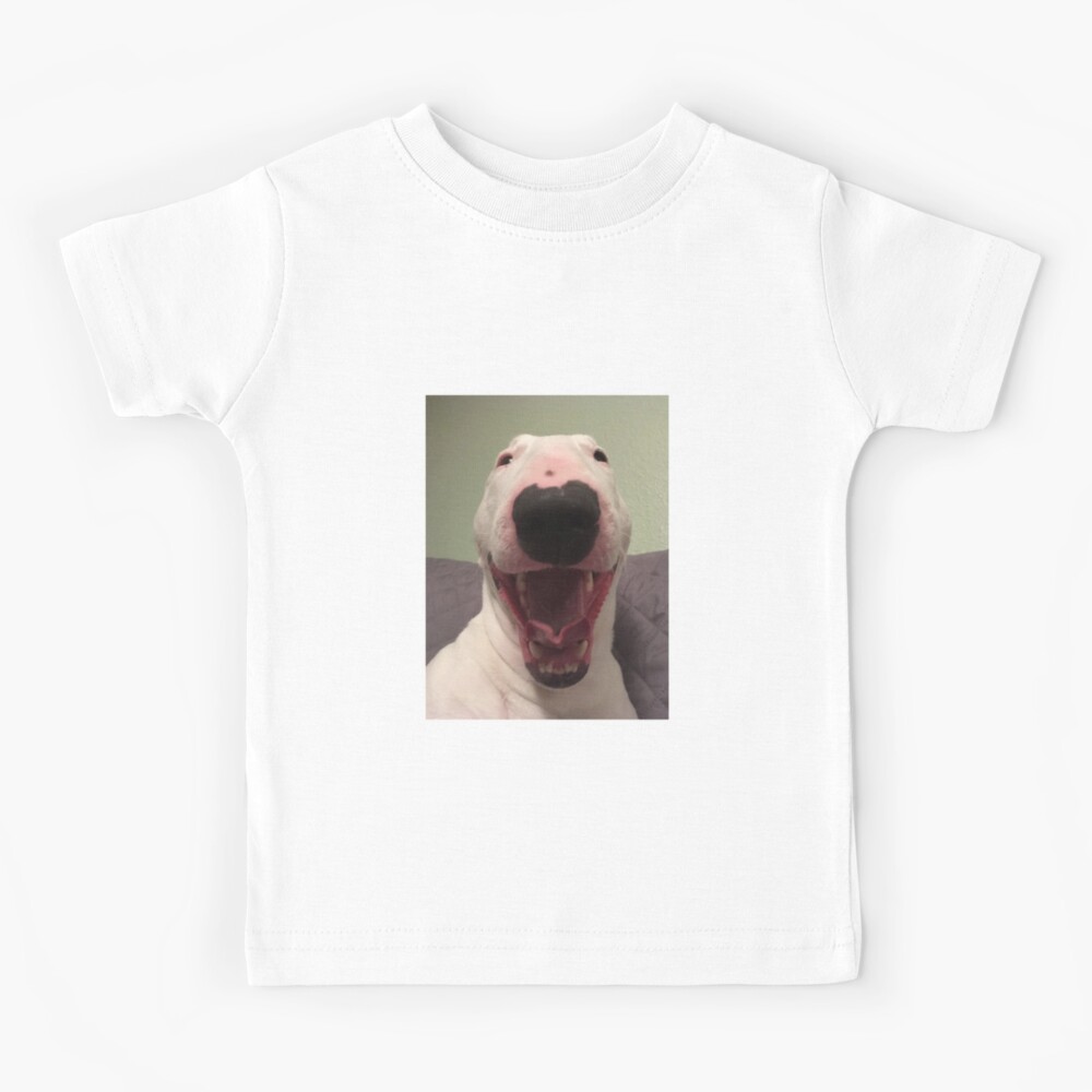 "Walter dog meme - HAPPY WALTER SMILE WALTER" Kids T-Shirt by Mushroom ...