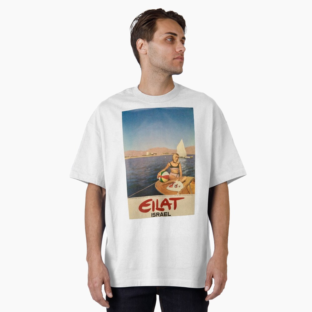 "Eliat Israel vintage travel poster" Poster by stickart-marek | Redbubble