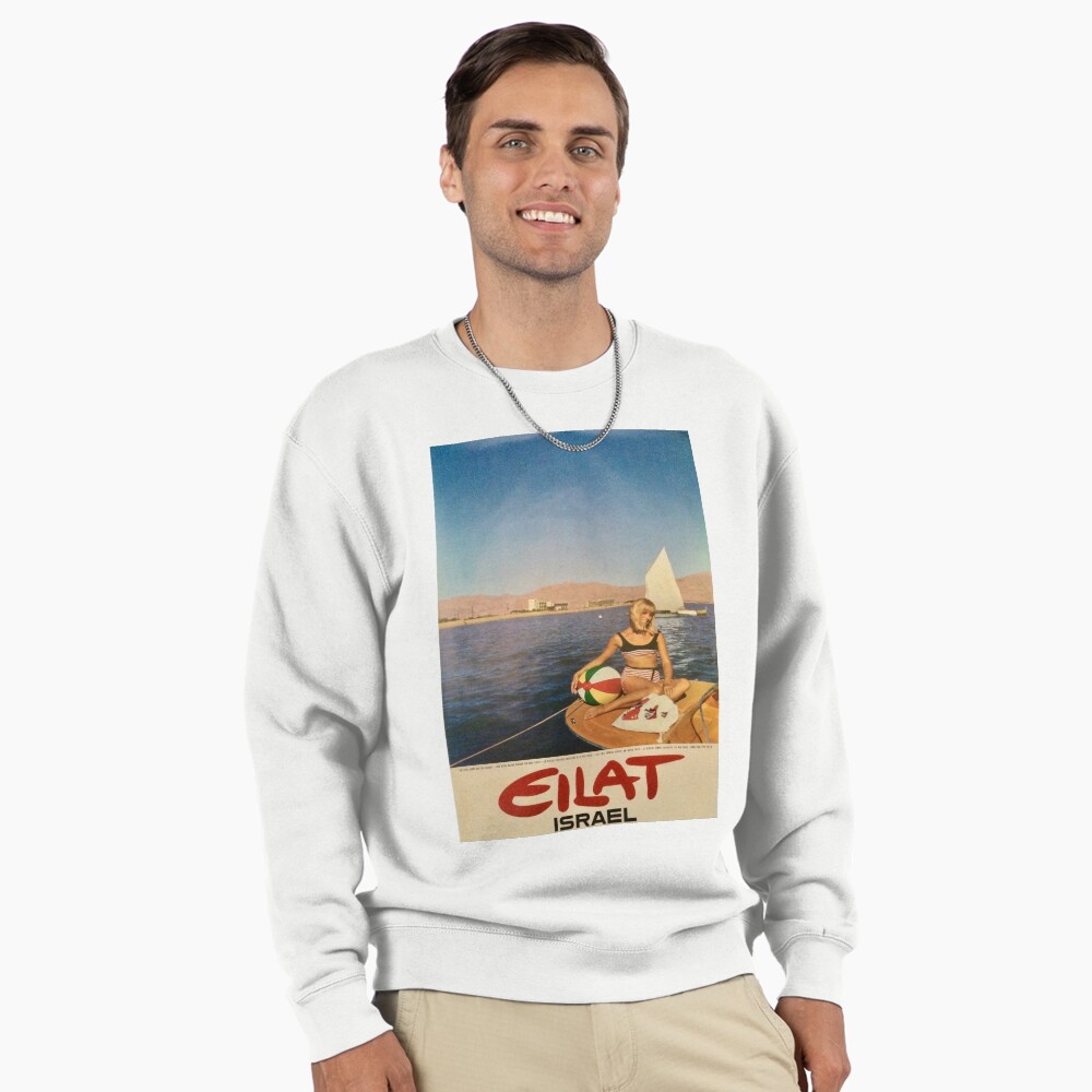"Eliat Israel vintage travel poster" Poster by stickart-marek | Redbubble