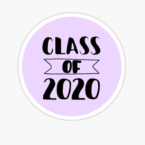 "Class of 2020" Sticker by emmiew | Redbubble