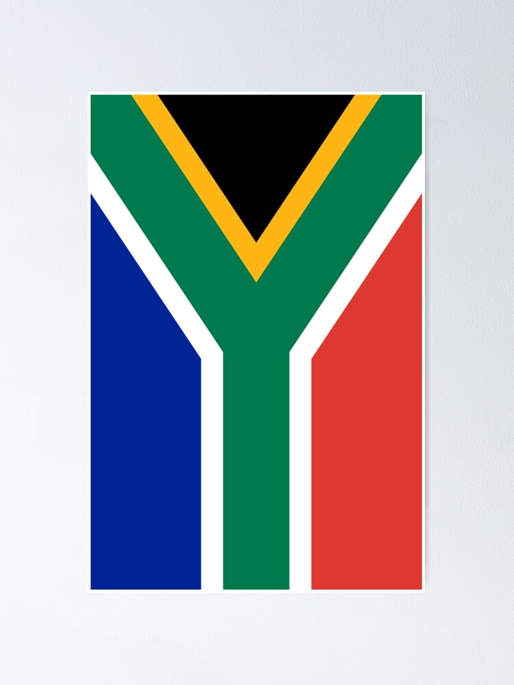 "South Africa Flag" Poster by stoopiditees | Redbubble