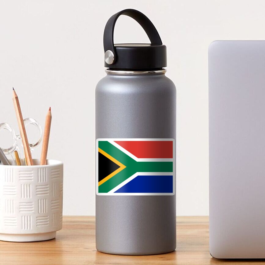 "South Africa Flag" Sticker for Sale by stoopiditees | Redbubble