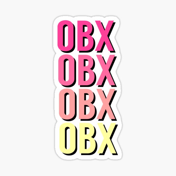 Outer Banks Sticker Sticker For Sale By Emwattsc Redbubble