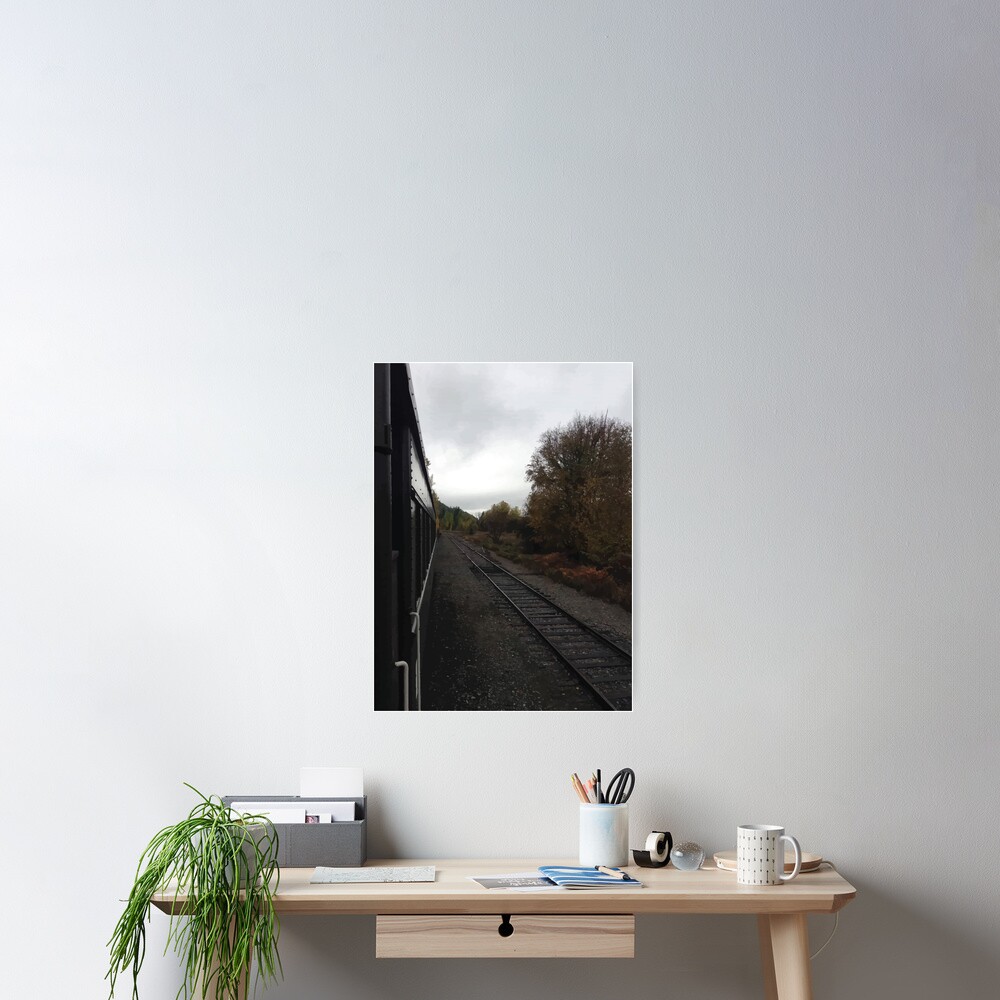 "Train & Tracks" Poster by laceyaub99 | Redbubble