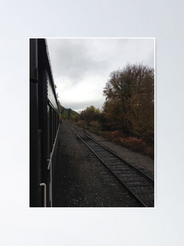 "Train & Tracks" Poster by laceyaub99 | Redbubble