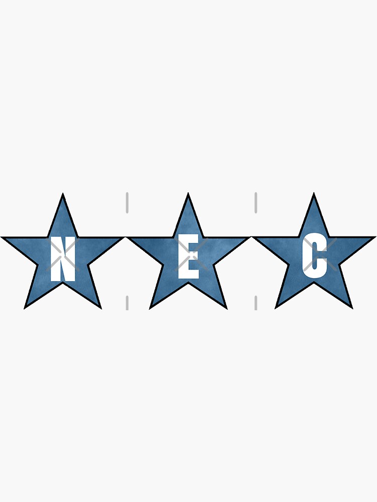 "NEC" Sticker for Sale by alexiscall | Redbubble