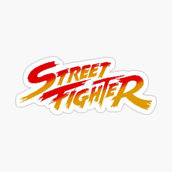 "Street fighter" Sticker for Sale by atteoM | Redbubble