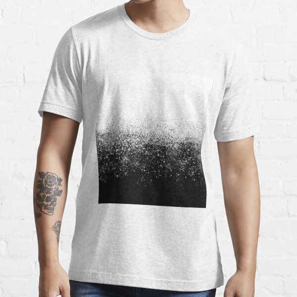 "black and white fading paint drops - spray color splash background" T ...