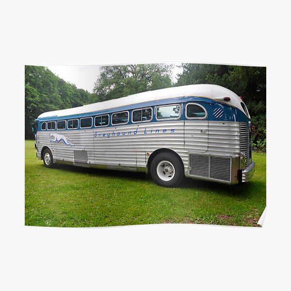 Greyhound Bus Posters | Redbubble