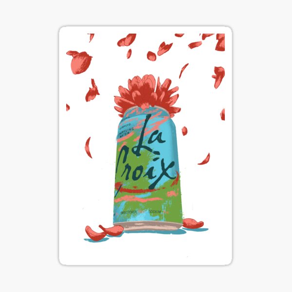 "La Croix Can" Sticker by AlexandraItalia | Redbubble