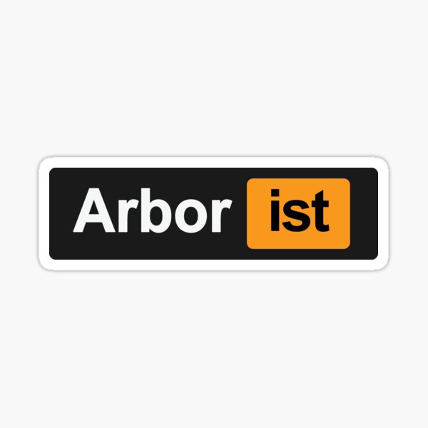 Arborist Stickers | Redbubble