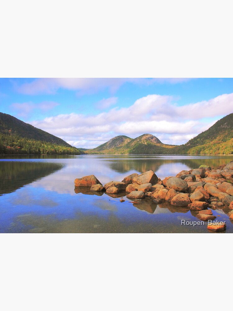 Jordan Pond, Acadia National Park Premium Matte Vertical Poster sold by ...