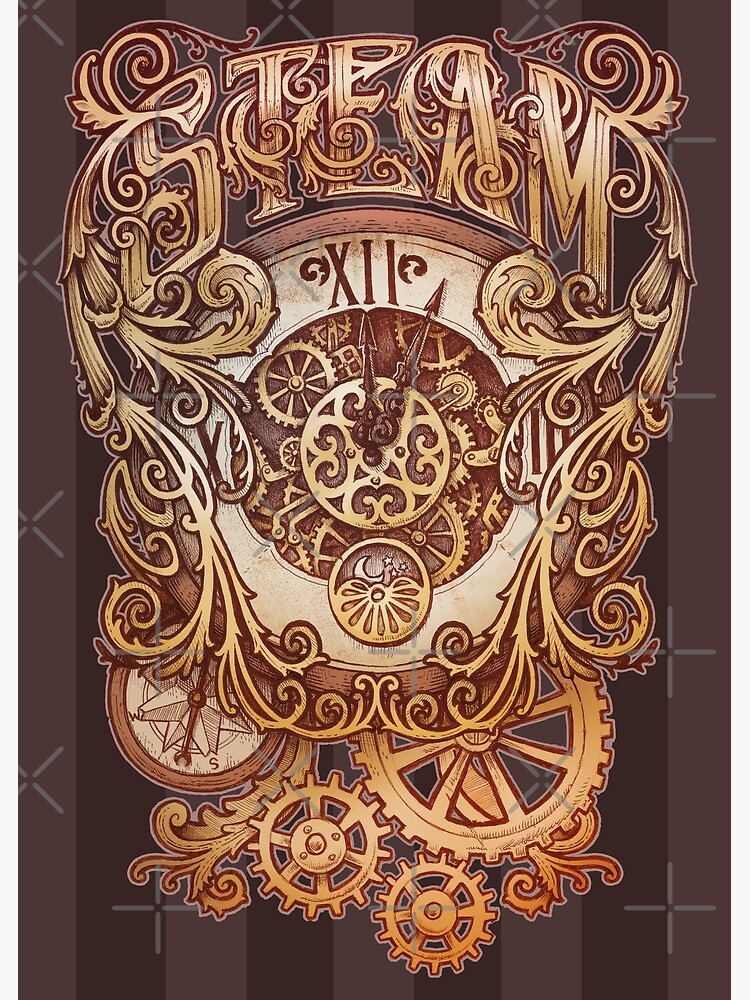 "STEAM" Poster by medusadollmaker | Redbubble