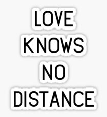 Long Distance: Stickers | Redbubble