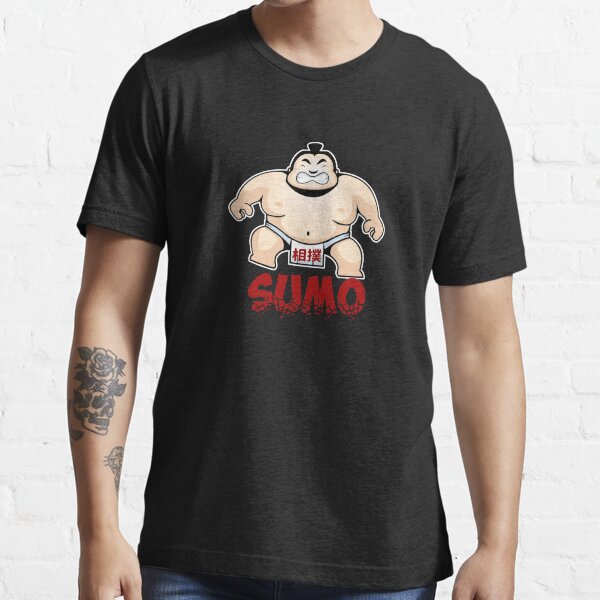 "Japanese Sumo Wrestler Raging Design" T-shirt for Sale by SKETCHEAJ ...