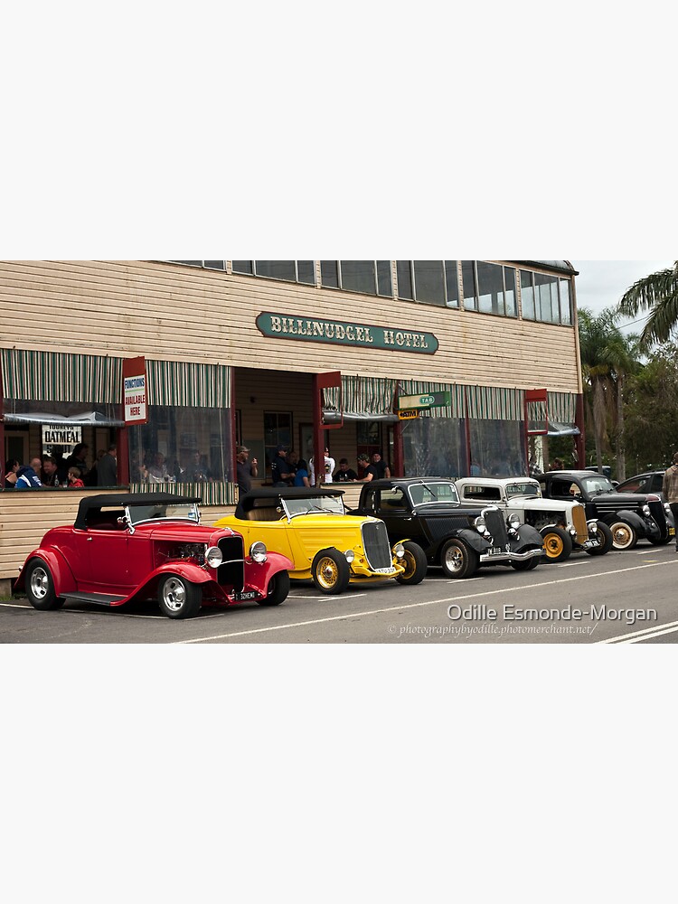 "Hot Rod Heaven at Billinudgel" Poster by Analog6 | Redbubble