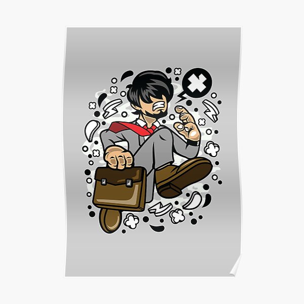 "Running late" Poster by Nickelparis | Redbubble