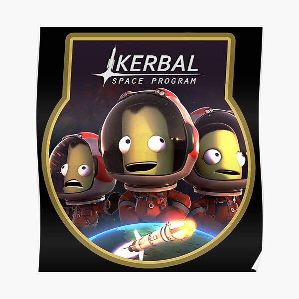 "kerbal space program " Poster by DBnation | Redbubble