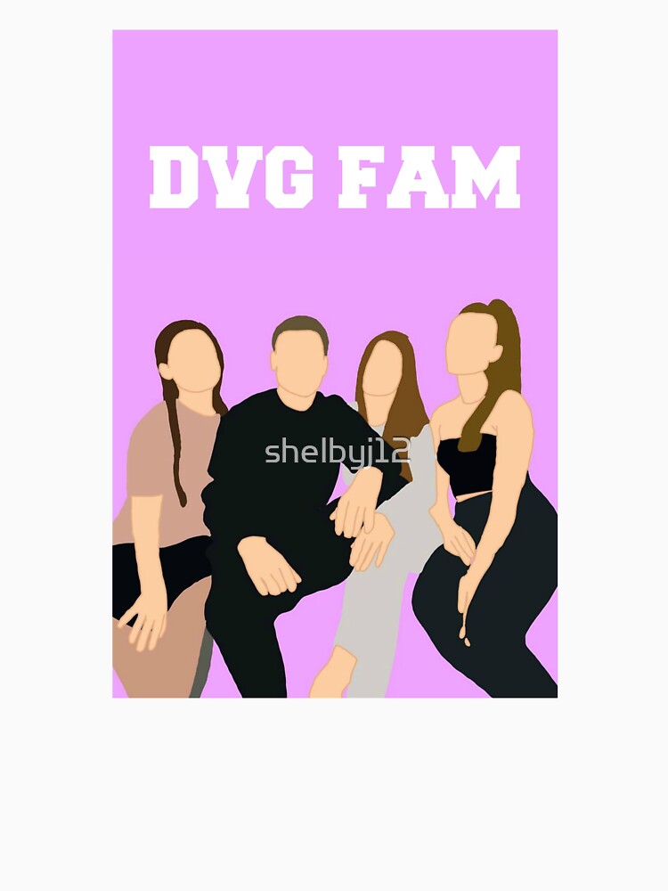 "Dad V Girls - DVG Fam" T-shirt for Sale by shelbyj12 | Redbubble | dvg ...