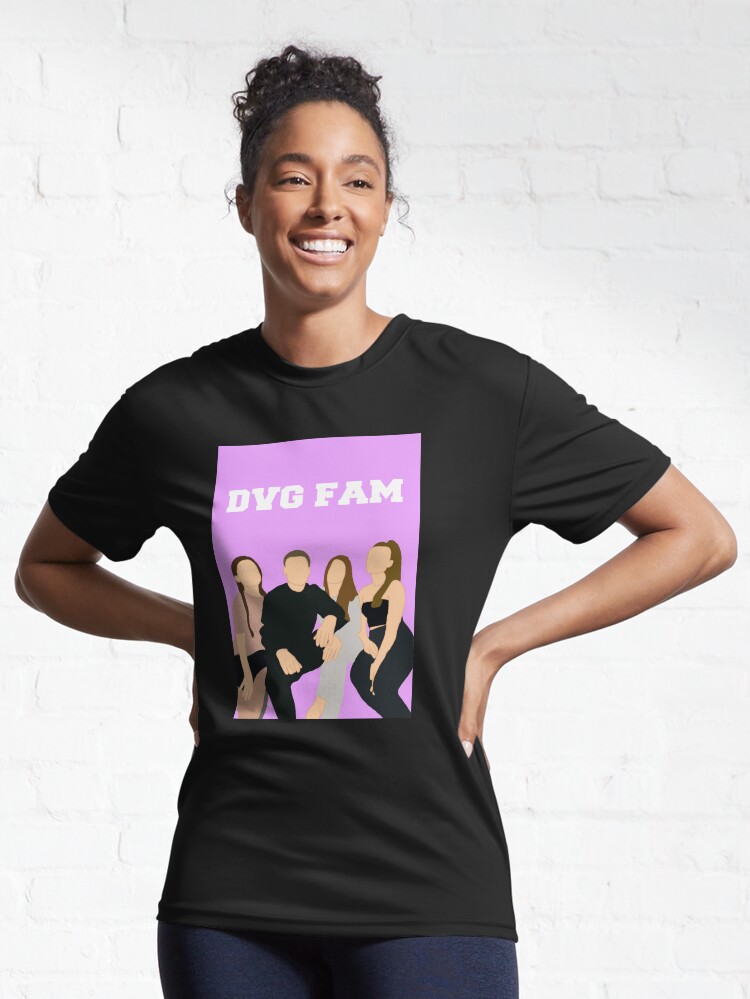 "Dad V Girls - DVG Fam" Active T-Shirt for Sale by shelbyj12 | Redbubble