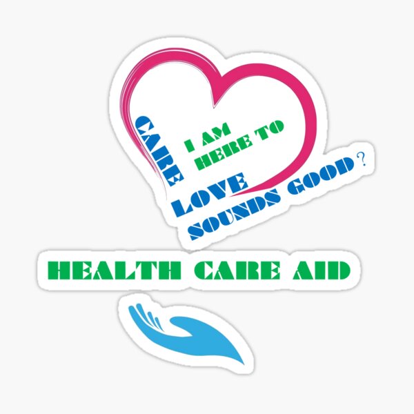 "Health Care Worker" Sticker for Sale by wildlittlefan | Redbubble