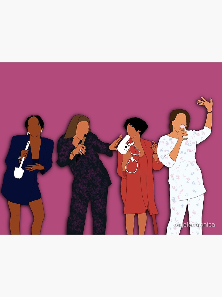 "Living Single TV Show Fan Art" Art Print by tayelectronica | Redbubble