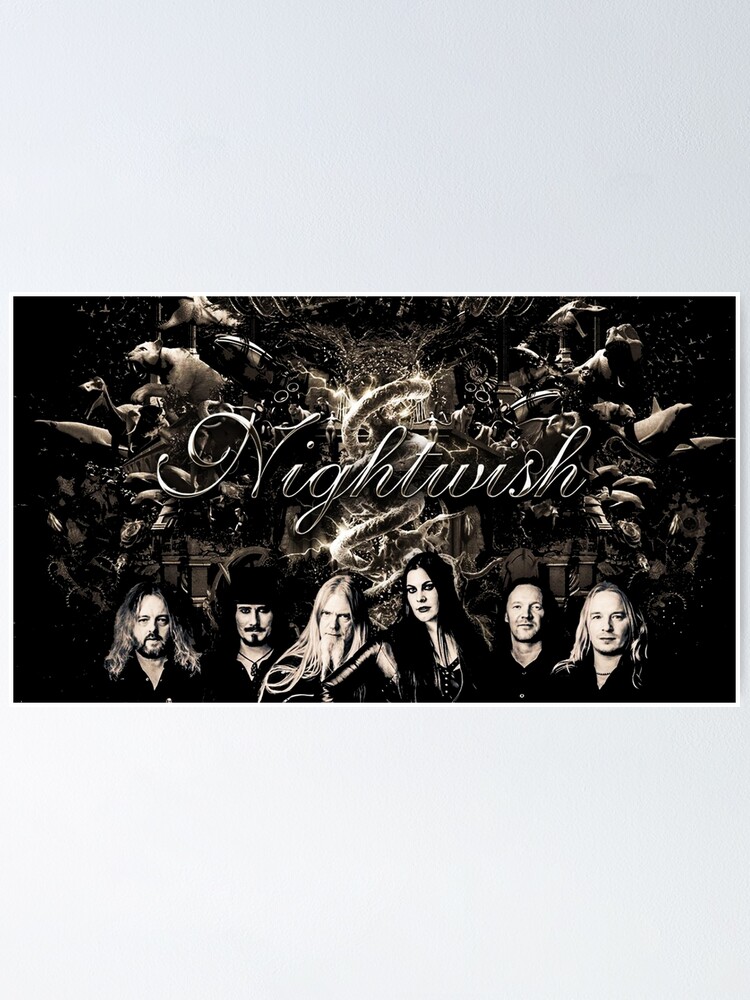 "art favorite nightwish poster 02 with music heavy metal popular 99name ...