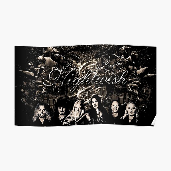 "art favorite nightwish poster 02 with music heavy metal popular 99name ...