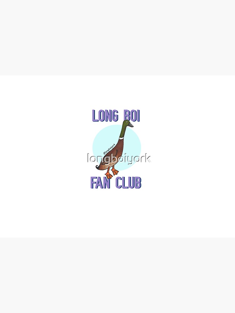 "Long Boi Fan Club (Blue)" Water Bottle for Sale by longboiyork | Redbubble