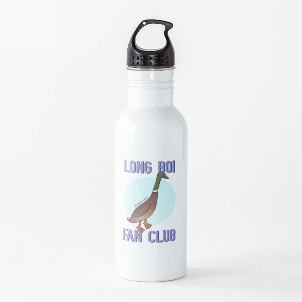 "Long Boi Fan Club (Blue)" Water Bottle for Sale by longboiyork | Redbubble