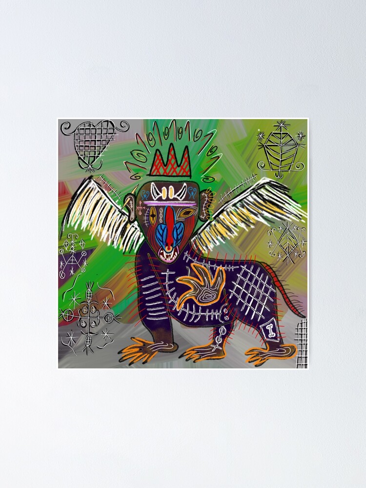 "King Manticore " Poster by Draw-Grips | Redbubble