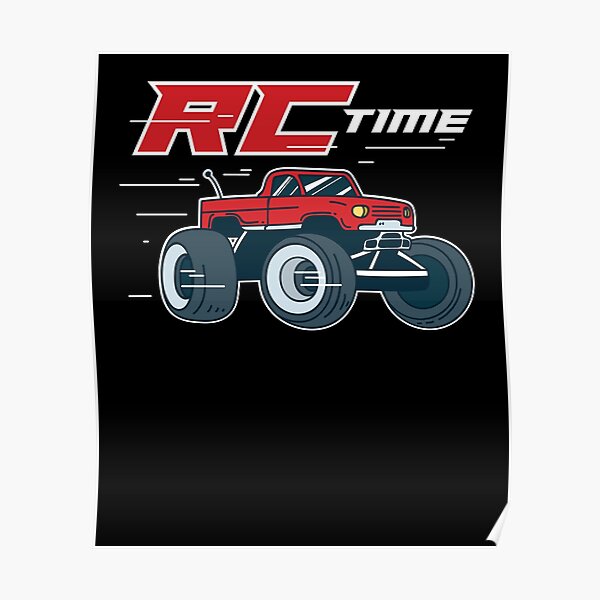 "Remote Controlled Cars Remote Control" Poster by Myshelter | Redbubble