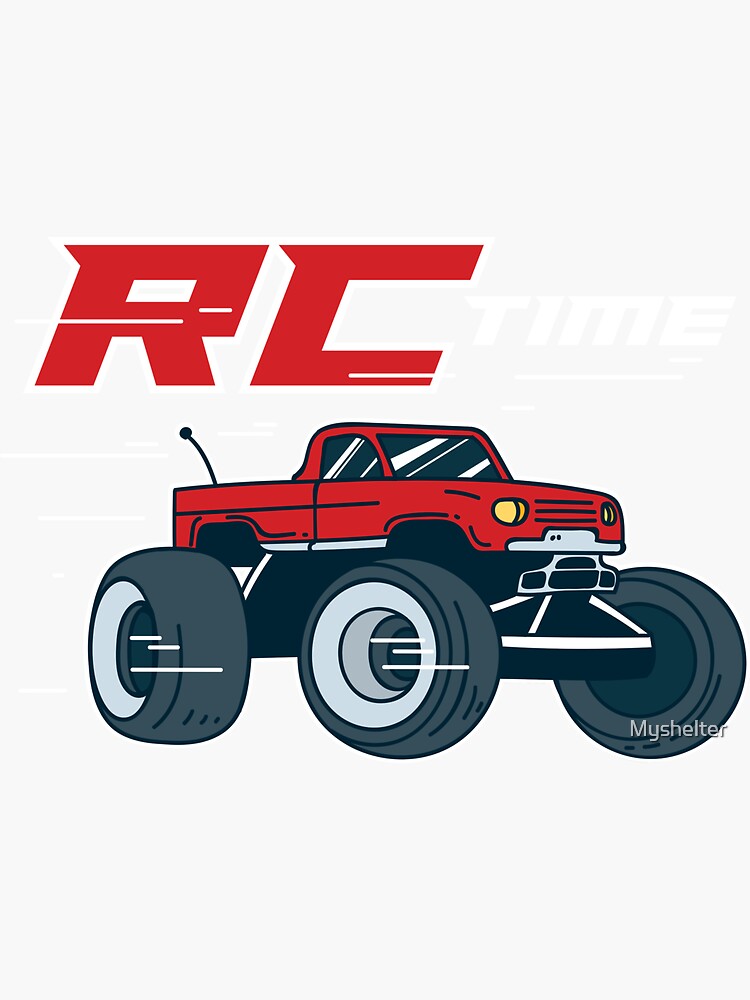 "Remote Controlled Cars Remote Control" Sticker by Myshelter | Redbubble