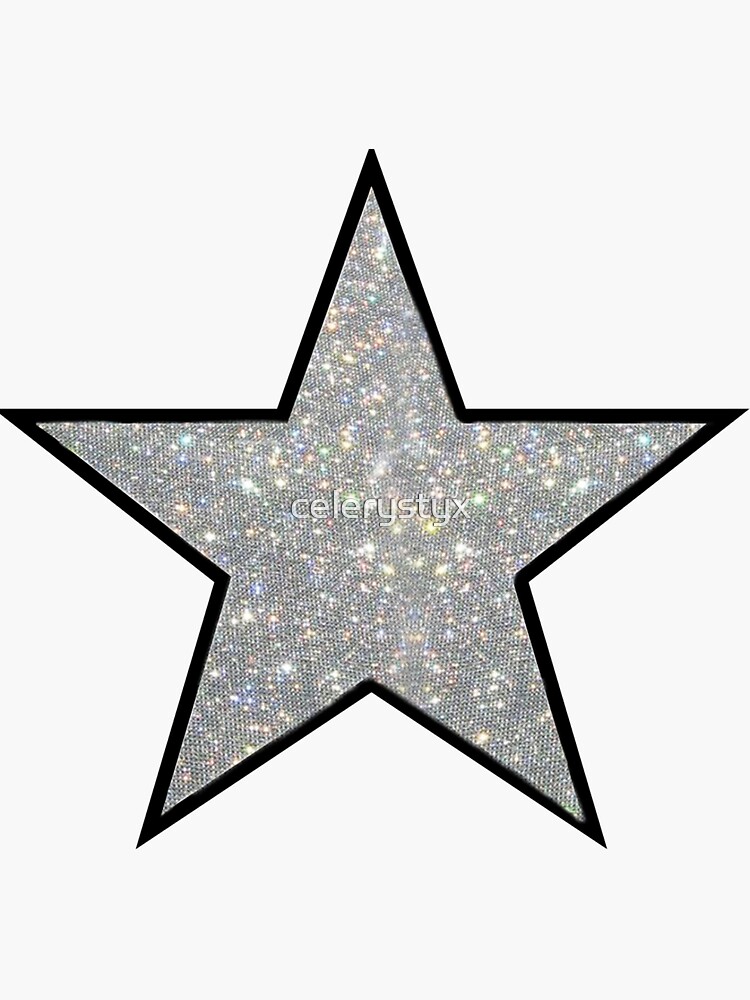 "glitter aesthetic star" Sticker for Sale by celerystyx | Redbubble