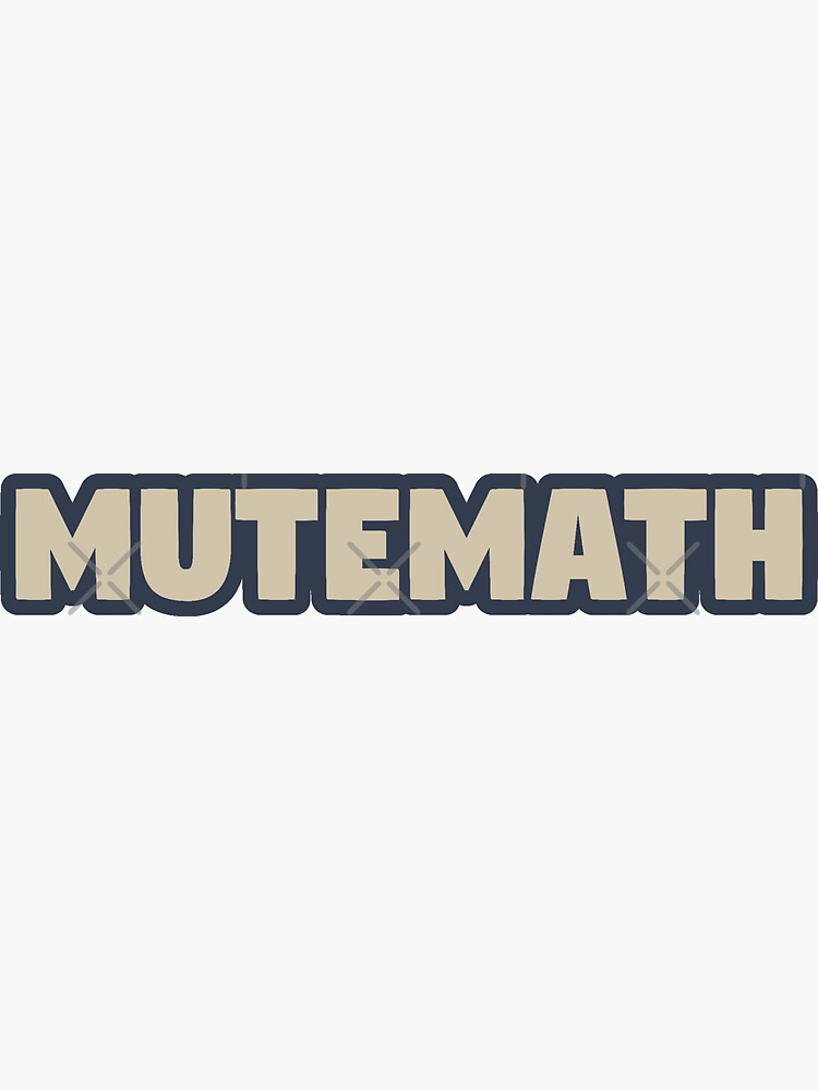 Mutemath Merch & Gifts for Sale | Redbubble