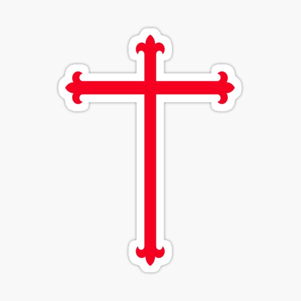 "Red Cross" Sticker for Sale by gtcdesign | Redbubble