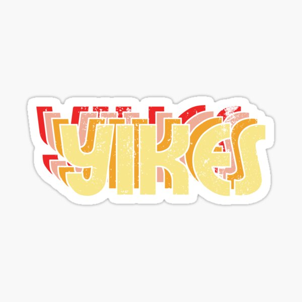 Yikes Song Stickers | Redbubble