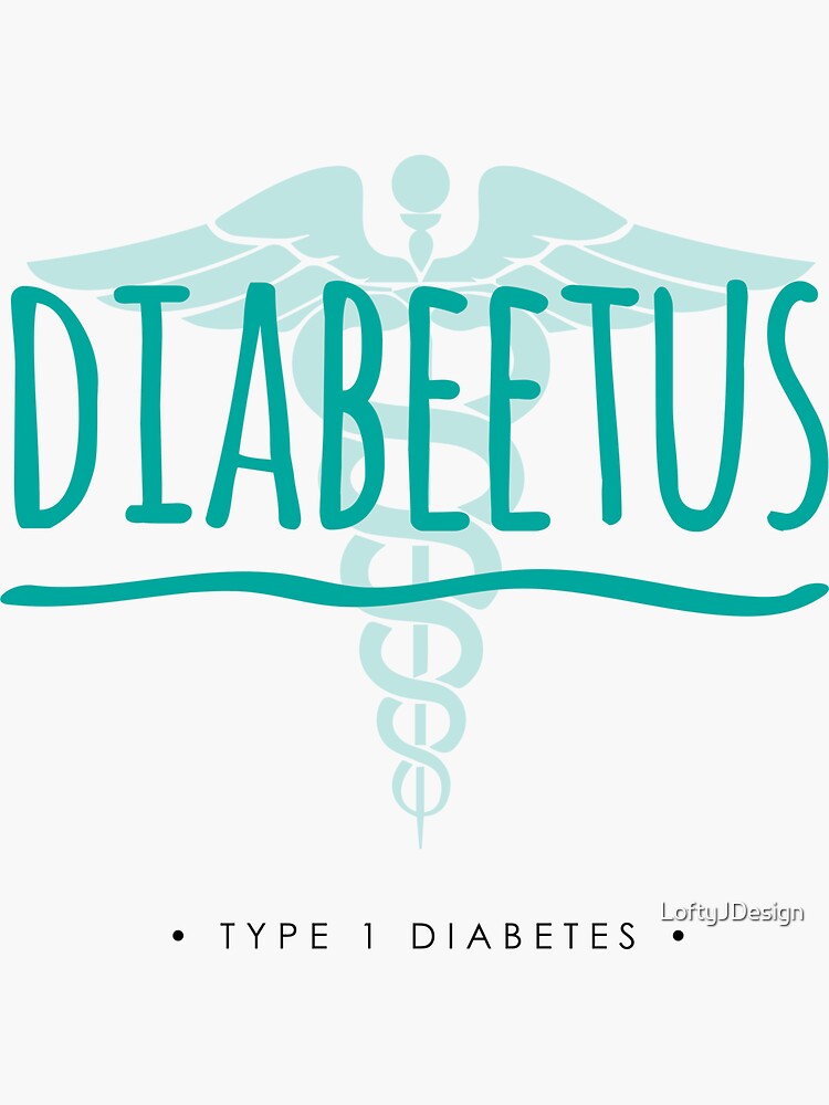 "Diabeetus, diabeetees, diabetes, da-beetus" Sticker for Sale by ...
