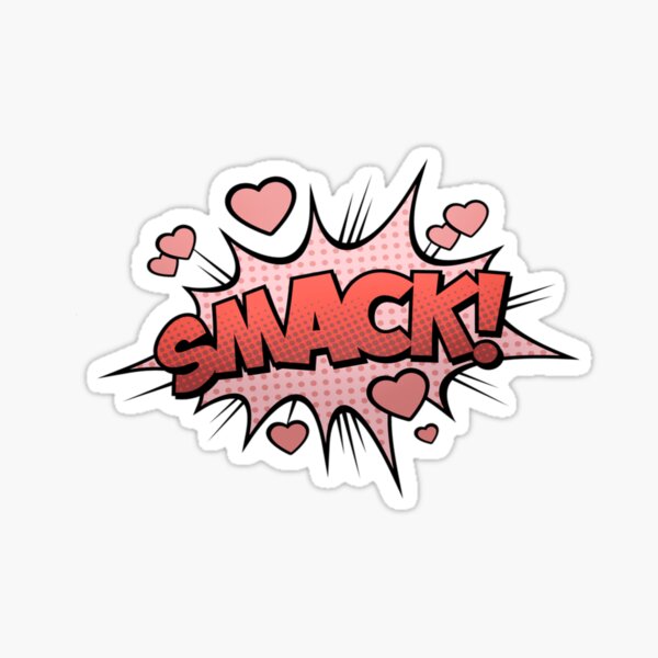 "SMACK STICKER" Sticker by medoube | Redbubble