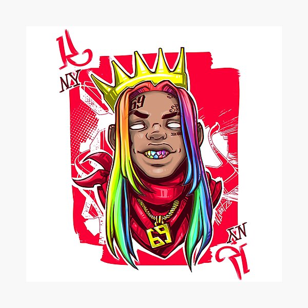 6ix9ine Wall Art | Redbubble