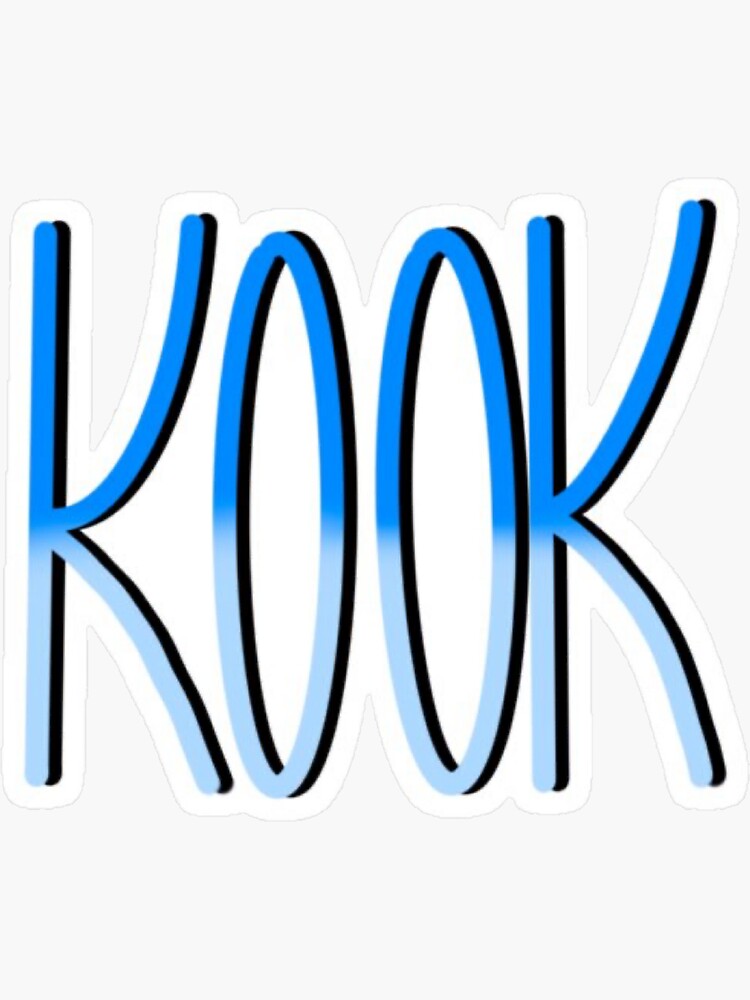 "kook" Sticker by maddiesartworks | Redbubble
