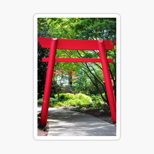 "Japanese Torii Gate" Sticker for Sale by Cynthia48 | Redbubble