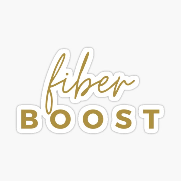 "Fiber Boost" Sticker for Sale by klyssa99 | Redbubble