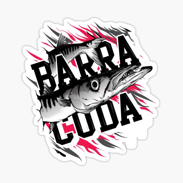 Barracuda Fish Stickers | Redbubble