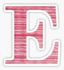The Letter E Stickers | Redbubble