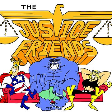"Justice Friends Dexter's Laboratory" Poster for Sale by DumbGail ...