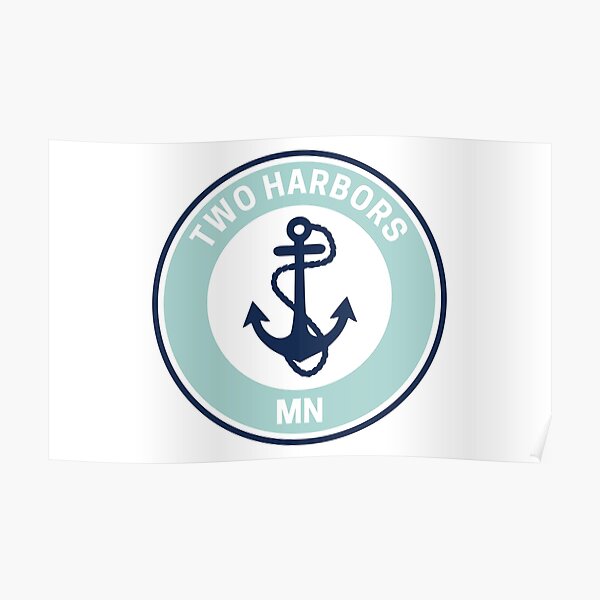 "Vintage Two Harbors Minnesota" Poster for Sale by fearcity | Redbubble